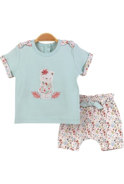 Bibaby Sweet Bear Şortlu 2'li Bebek Takım 59650