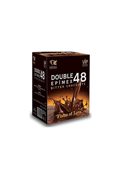 Lifebox Double 48 Epimex Çikolatalı Macunu 230 gr Lifebox Double 48 Epimex Çikolatalı Macunu 230 gr