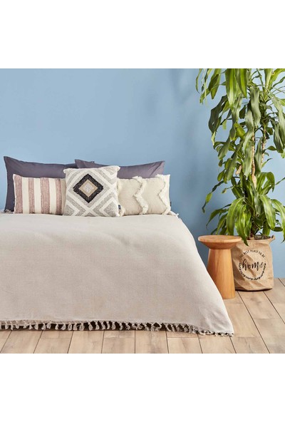 Bella Maison Diamond Pamuklu Çift Kişilik Pike Bej (180X230 Cm) Bella Maison Diamond Pamuklu Çift Kişilik Pike Bej (180X230 Cm)