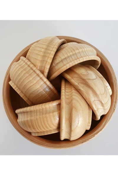 Ahşapdeluxe Çerezlik ve Kase Seti 7'li