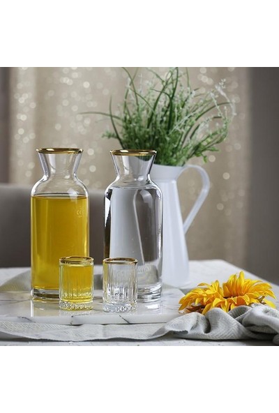 Paşabahçe Village Gold 2'li Karaf 500 cc