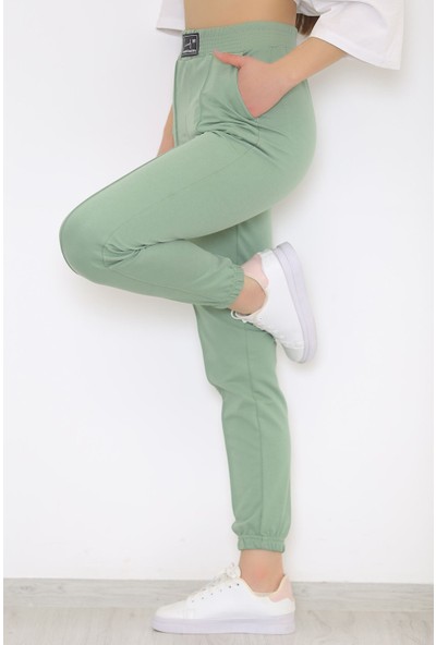 Çımalı Eşofman Altı Mint