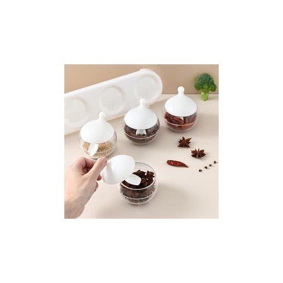 Three Beans 1 Takım Baharat Kutusu Biber Spice Shaker Tuz Fiyatı