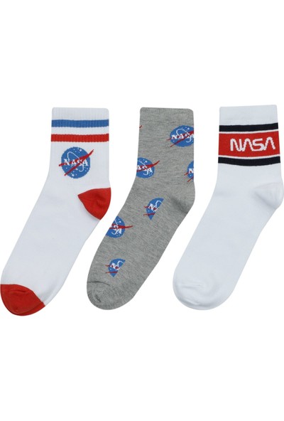 Nasa 3lu Kısa Soket 2fx Erkek Çorap