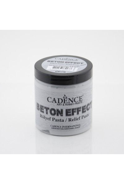 Cadence Beton Efekt - Rölyef Pasta 250 ml Cadence Beton Efekt - Rölyef Pasta 250 ml