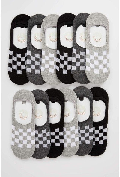 DeFacto Erkek Pamuklu 12LI Babet ÇORAP X8476AZNS DeFacto Erkek Pamuklu 12LI Babet ÇORAP X8476AZNS