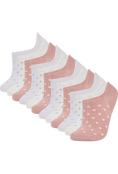 DeFacto Kadın Pamuklu 12LI Babet ÇORAP X8631AZNS DeFacto Kadın Pamuklu 12LI Babet ÇORAP X8631AZNS