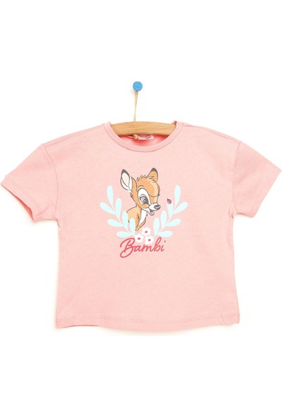 Bimbo Maceraya Devam Bambi Kız Bebek Lisanslı Tshirt Bimbo Maceraya Devam Bambi Kız Bebek Lisanslı Tshirt