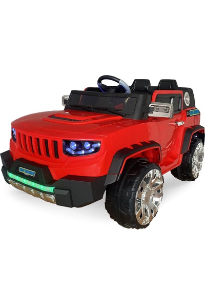 Baby Toys Samy Dıscovery 4x2 Uzaktan Kumandalı Akülü Araba Kırmızı