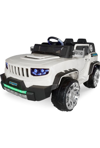 Baby Toys Samy Dıscovery 4x2 Uzaktan Kumandalı Akülü Araba Beyaz