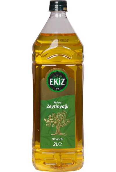 Ekiz Riviera Zeytinyağı 2litre Ekiz Riviera Zeytinyağı 2litre