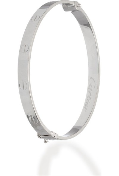 Altın Nesil Vida Başı Detaylı Beyaz Altın Bilezik Altın Nesil Vida Başı Detaylı Beyaz Altın Bilezik