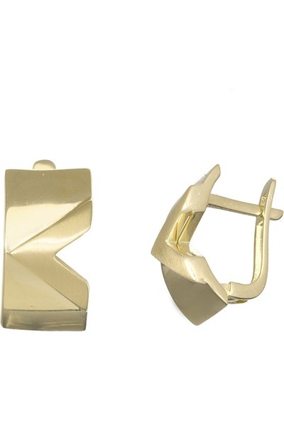 Altın Nesil Taşsız Klasik Kesim Altın Küpe Altın Nesil Taşsız Klasik Kesim Altın Küpe