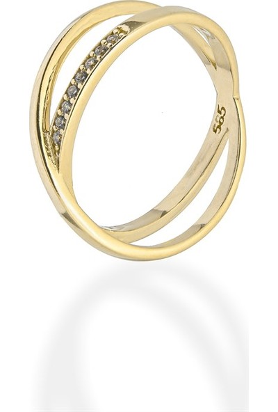 Altın Nesil Iki Kollu Spor Altın Yüzük