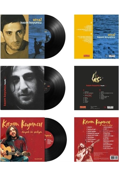 Kazım Koyuncu - Özel Set (3 Plak) Kazım Koyuncu - Özel Set (3 Plak)