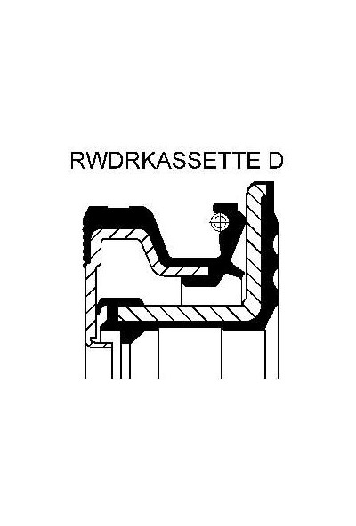 CORTECO (62*80/86*9/14)(Nbr Rwdr-Kassette) Keçe CORTECO (62*80/86*9/14)(Nbr Rwdr-Kassette) Keçe