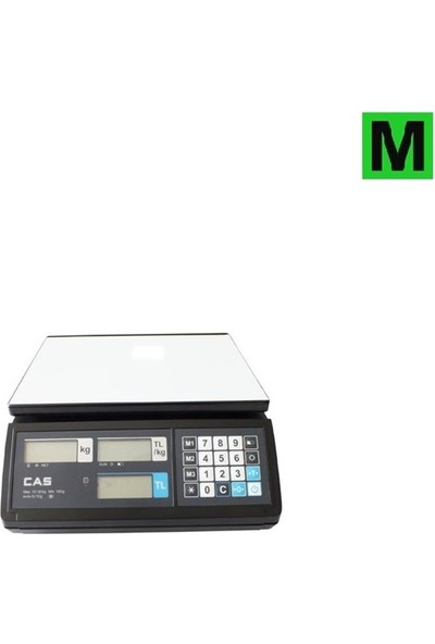 Cas Er Jr Hesaplamalı Bakanlık Onaylı Terazi