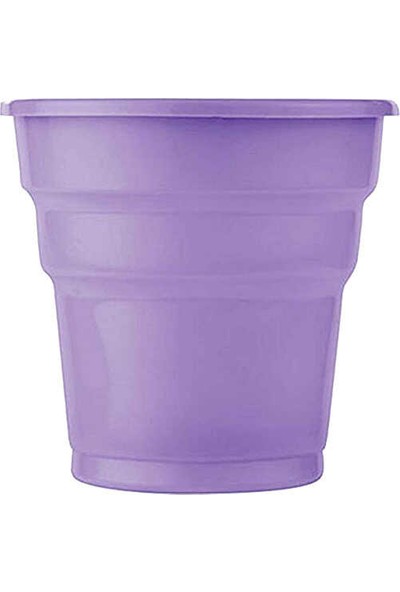 Alya Süs Bardak 200 cc Mor 25 Adet