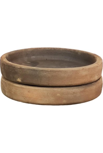 Bitki Fidanım Toprak Doğal Yuvarlak Güveç 2'li 20 cm Bitki Fidanım Toprak Doğal Yuvarlak Güveç 2'li 20 cm