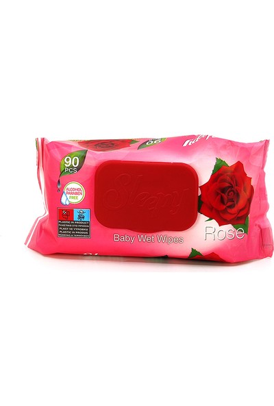Sleepy gül Kokulu Islak Mendil 90 Yaprak Sleepy gül Kokulu Islak Mendil 90 Yaprak