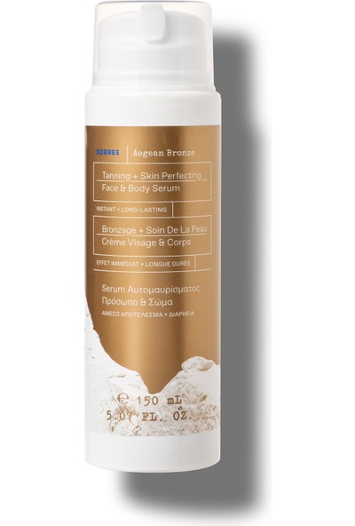 Korres Güneş Ürünü, Renksiz