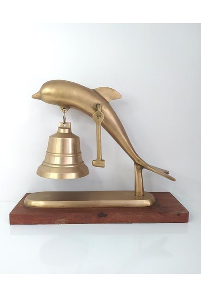 Yunus Pirinç Tokmaklı Çan Zil Dekoratif Aksesuar Biblo Yunus Pirinç Tokmaklı Çan Zil Dekoratif Aksesuar Biblo