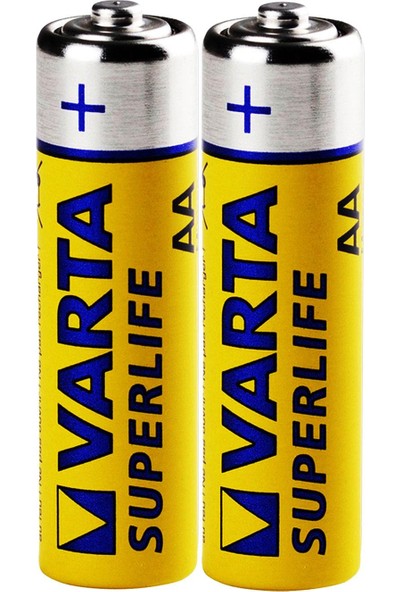 Badem10 Varta Kalem Pil Kalın Kalem Pil R6KG Aa Pil 1.5 V 2'li Paket