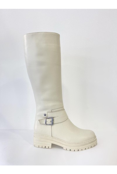 Saracshoes Gerçek Deri Ekru Best 2