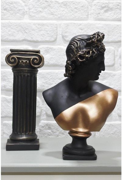 Be Art You Apollo Heykel ve Sütun Şamdan Be Art You Apollo Heykel ve Sütun Şamdan