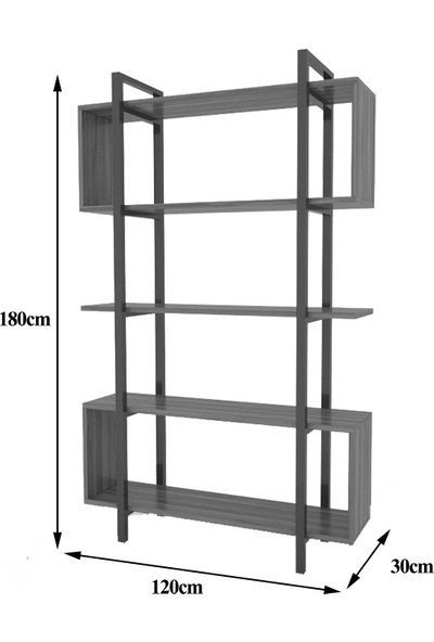 Ev Şehri Tiryaki Aksesuar Roma Metal Kitaplık 5 Raflı 120 cm Büyük Ölçü Raf Kitablık Ev Şehri Tiryaki Aksesuar Roma Metal Kitaplık 5 Raflı 120 cm Büyük Ölçü Raf Kitablık