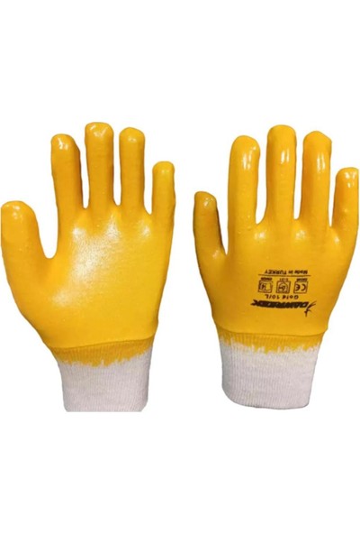 Dawreek Yırtılmaya Aşınmaya ve Sıcağa Dayanıklı Koruyucu Iş Eldiveni 24AD 12 Çift Dawreek Yırtılmaya Aşınmaya ve Sıcağa Dayanıklı Koruyucu Iş Eldiveni 24AD 12 Çift