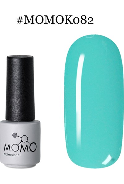 Momo Kalıcı Oje K082 Açık Turkuaz 4 ml Momo Kalıcı Oje K082 Açık Turkuaz 4 ml