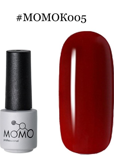 Momo Professional Kalıcı Oje K005 Yakut Bordo 4 ml