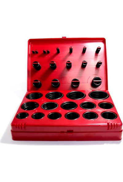 Box-G Inch Oring Seti 90 Shore Kırmızı Oring Seti Iş Makinası Oring Seti