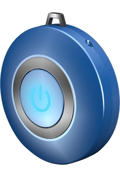 Kişisel Hava Temizleyici Boyun Mini Duman Alerjileri Için Evcil Hayvanlar Mavi