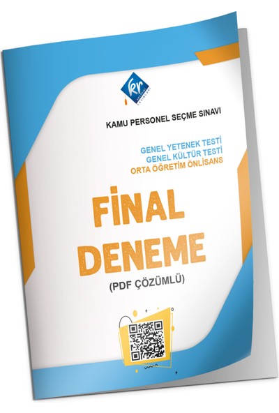 Kr Akademi KPSS 2022 Genel Yetenek Genel Kültür Final Ortaöğretim Lise Önlisans Deneme Pdf Çözümlü Kr Akademi KPSS 2022 Genel Yetenek Genel Kültür Final Ortaöğretim Lise Önlisans Deneme Pdf Çözümlü