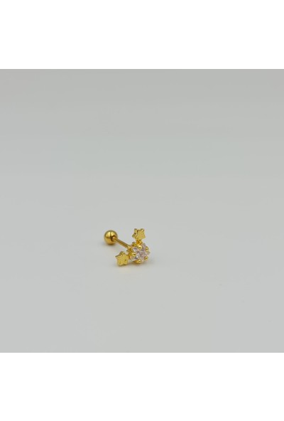 SE Jewellery Kuyruklu Yıldız Tragus Küpe Cerrahi Çelik Titanyum Kıkırdak Küpesi SE Jewellery Kuyruklu Yıldız Tragus Küpe Cerrahi Çelik Titanyum Kıkırdak Küpesi