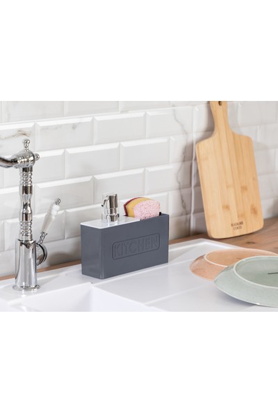 Madame Coco Galya Sıvı Sabunluk - Antrasit