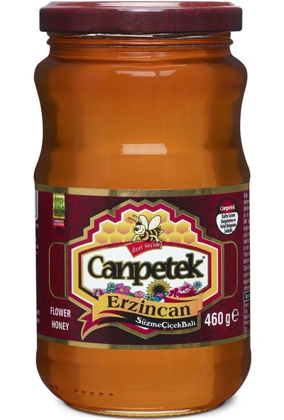 Canpetek Hakiki Erzincan Süzme Çiçek Balı 460 gr Canpetek Hakiki Erzincan Süzme Çiçek Balı 460 gr