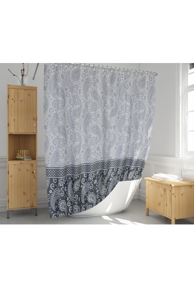 Zethome Evdy Banyo Duş Perdesi 2102 Tek Kanat 1X110X200 Zethome Evdy Banyo Duş Perdesi 2102 Tek Kanat 1X110X200