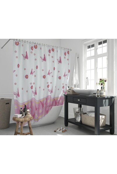 Zethome Jackline Banyo Duş Perdesi 6020 Tek Kanat 1X120X200 Zethome Jackline Banyo Duş Perdesi 6020 Tek Kanat 1X120X200