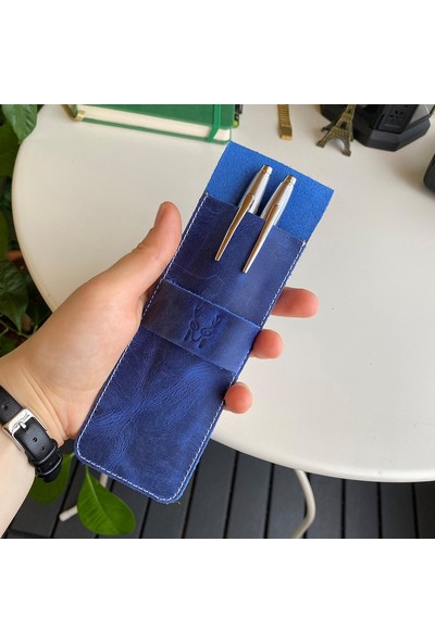 Modica Zey - Naturel Hakiki Deri Kalemlik