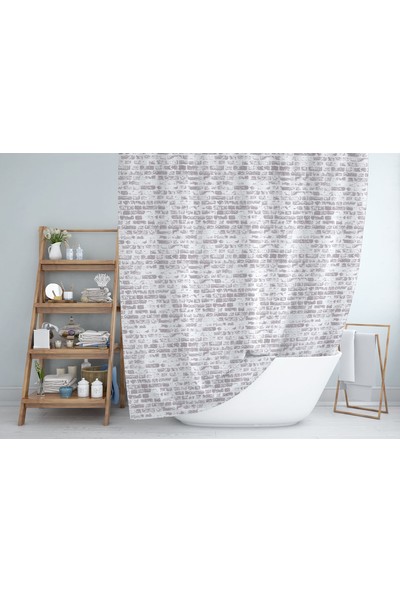 Tropik Home Kahverengi Banyo Perdesi-Halkalı Su Geçirmez Duş Perdesi 180X200 C Halkalı Polyester Kumaş Duş Perde Tropik Home Kahverengi Banyo Perdesi-Halkalı Su Geçirmez Duş Perdesi 180X200 C Halkalı Polyester Kumaş Duş Perde