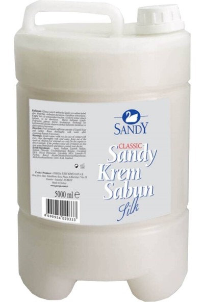 Sandy Silk Sıvı Sabun 5 Lt