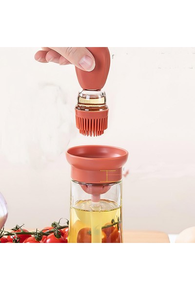 Benturks Kaktüs Cam Yağdanlık Sos ve Yumurta Fırçası Benturks Kaktüs Cam Yağdanlık Sos ve Yumurta Fırçası