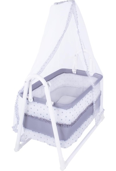 Chubby Baby Sallanır Tüllü Sepet Beşik Chubby Baby Sallanır Tüllü Sepet Beşik