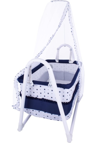 Chubby Baby Sallanır Tüllü Sepet Beşik Chubby Baby Sallanır Tüllü Sepet Beşik