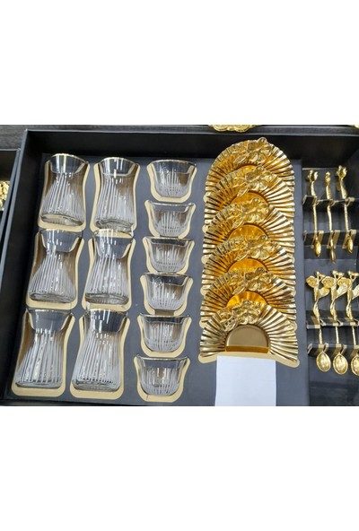 Çay Seti Mııra Kahve Sunumu 18 Parça Çay Seti Mııra Kahve Sunumu 18 Parça