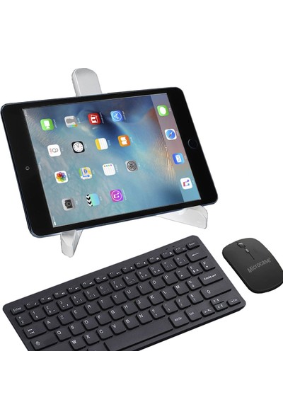 Microcase iPad 6.nesil 9.7 Inç 2018 Bluetooth Klavye (Tr Sticker) + Bluetooth Mouse + Tablet Standı - AL2764 Microcase iPad 6.nesil 9.7 Inç 2018 Bluetooth Klavye (Tr Sticker) + Bluetooth Mouse + Tablet Standı - AL2764