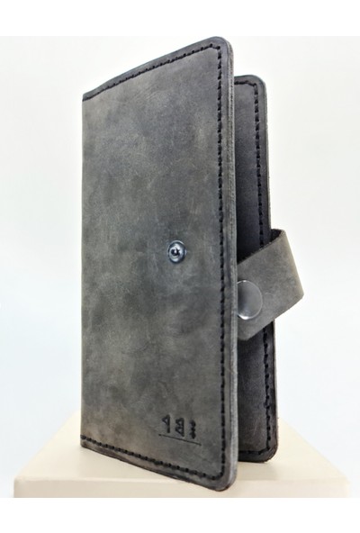 Rbx Leather Hakiki Deri / x - Large Cüzdan Unisex - Gri Rbx Leather Hakiki Deri / x - Large Cüzdan Unisex - Gri